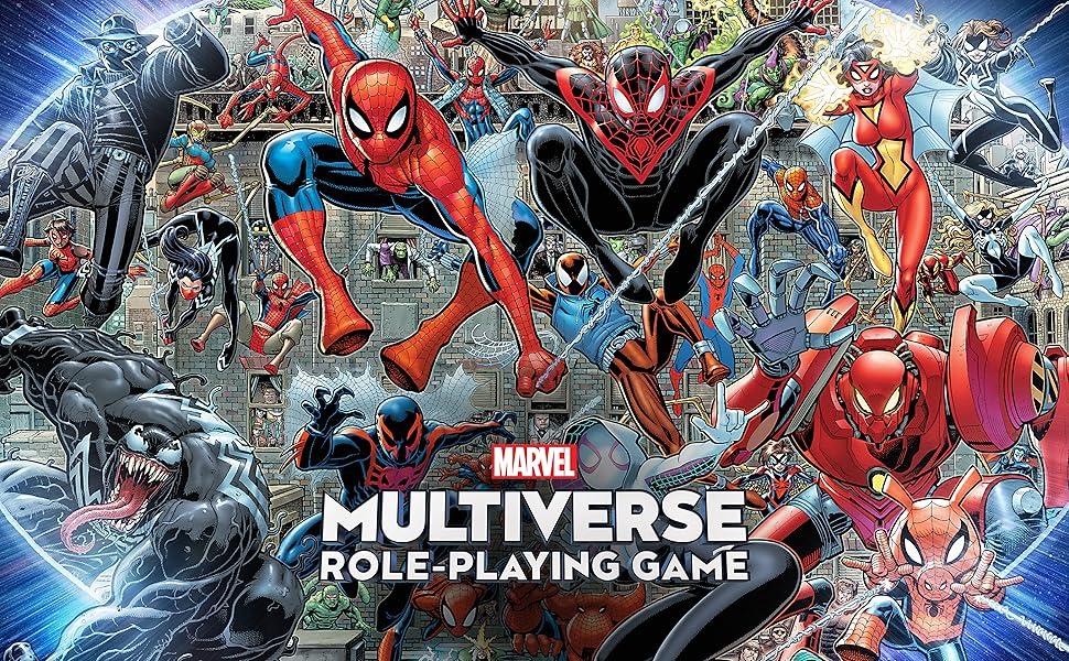 Marvel Multiverse RPG – Spider-Verse: Resenha | Velhinho do RPG
